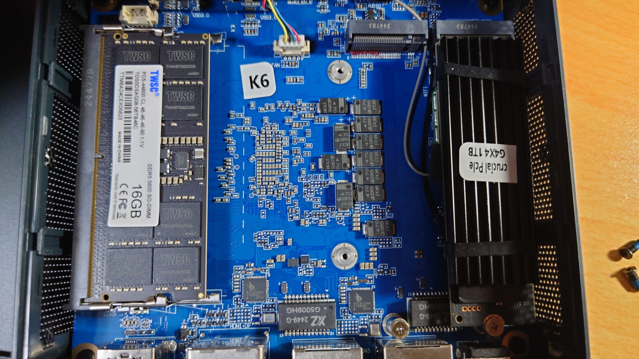 GMKtec K6 ( Ryzen 7 7840HS ) のmini PC購入～メモリとSSD換装、Fortniteやってみた – 湘南藤沢.ネット